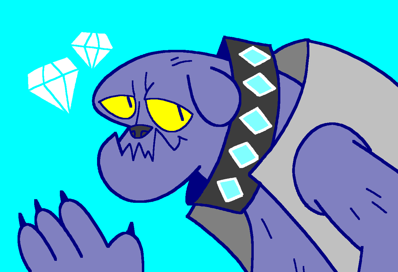 #3088984 - safe, artist:msponies, fido, diamond dog, g4, blue ...