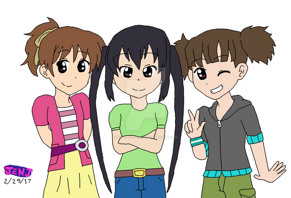 #3089088 - safe, artist:stella-exquisa, apple bloom, scootaloo, sweetie ...