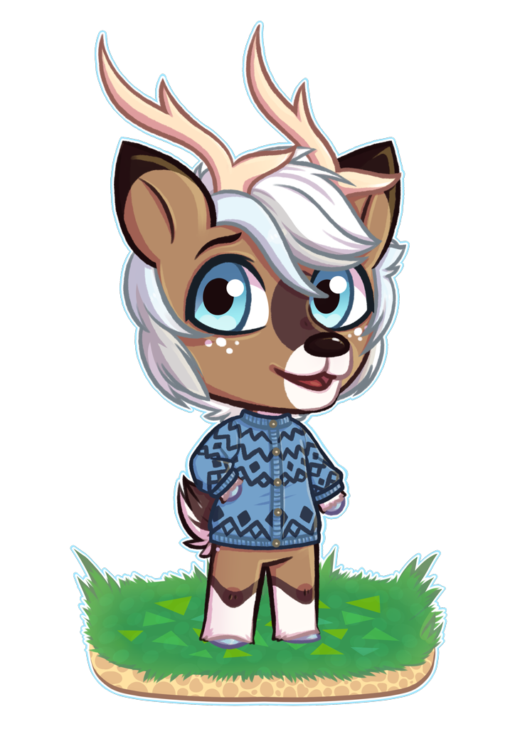 #3089138 - artist needed, safe, oc, oc:dexter, deer, deer pony ...