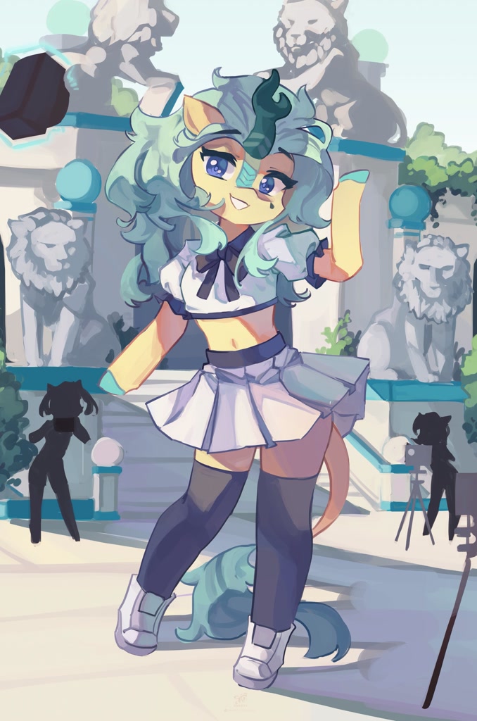 #3089722 - safe, artist:saxopi, oc, oc only, oc:misty showers, kirin ...