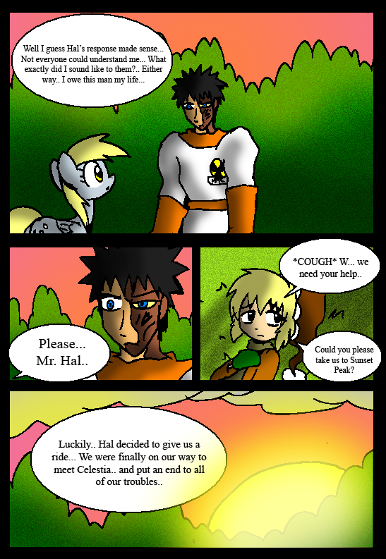 #3089992 - safe, artist:neoncabaret, derpy hooves, oc, oc:mel, human ...