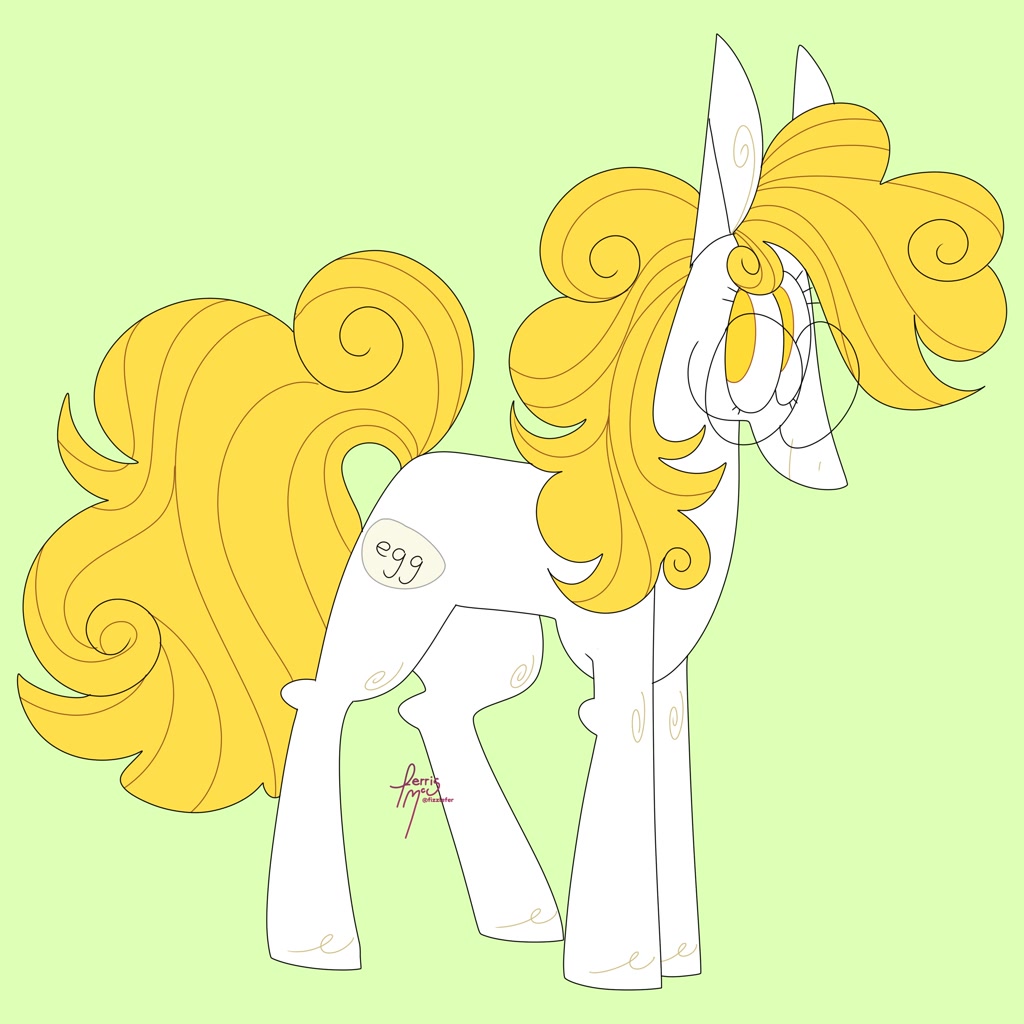 #3090899 - safe, artist:fizzlefer, oc, oc only, earth pony, pony, high res, simple background ...