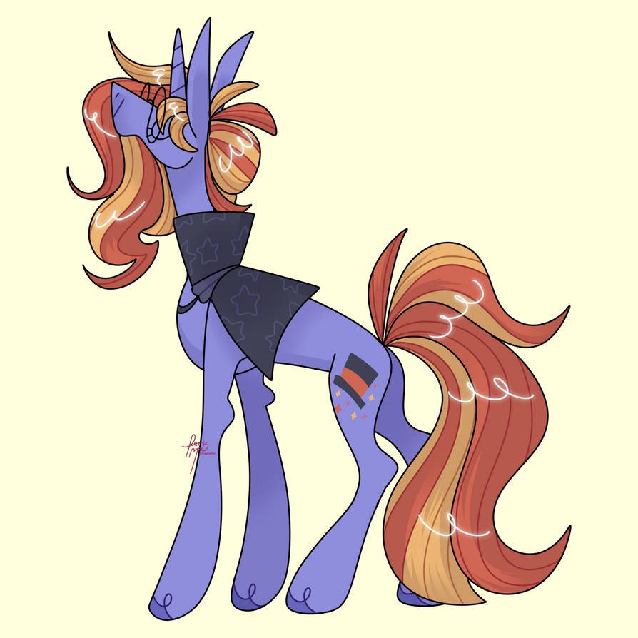 #3090969 - safe, artist:fizzlefer, oc, oc only, pony, unicorn, cape, clothes, simple background ...