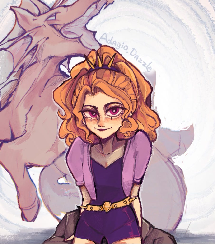 #3091000 - safe, artist:rgs1057, adagio dazzle, human, siren, equestria ...