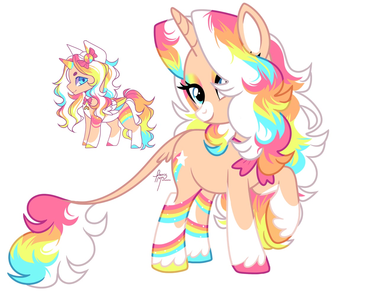 #3091241 - safe, artist:fizzlefer, oc, oc only, pony, unicorn, high res, simple background, solo ...