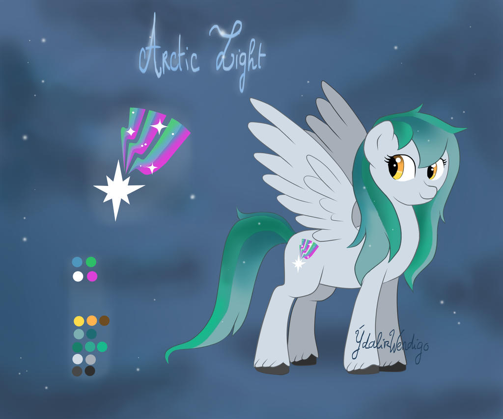 #3091420 - safe, artist:ydalirwendigo, oc, oc:arctic light, pegasus, pony, female, pegasus oc ...