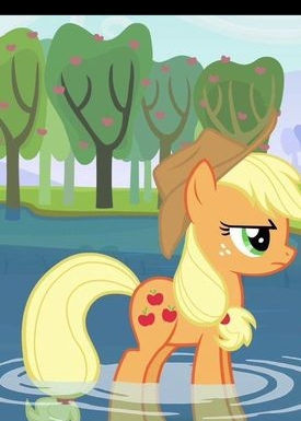 #3091676 - safe, screencap, applejack, keep calm and flutter on ...