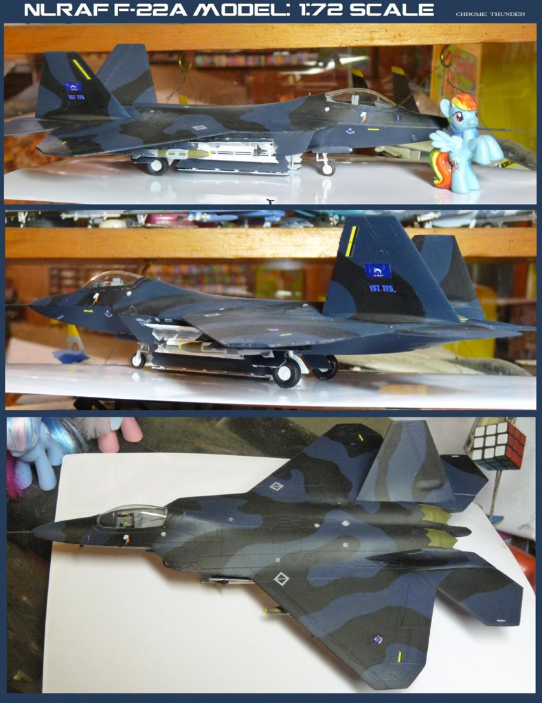 #3092740 - safe, artist:lonewolf3878, rainbow dash, g4, aircraft, f-22 ...