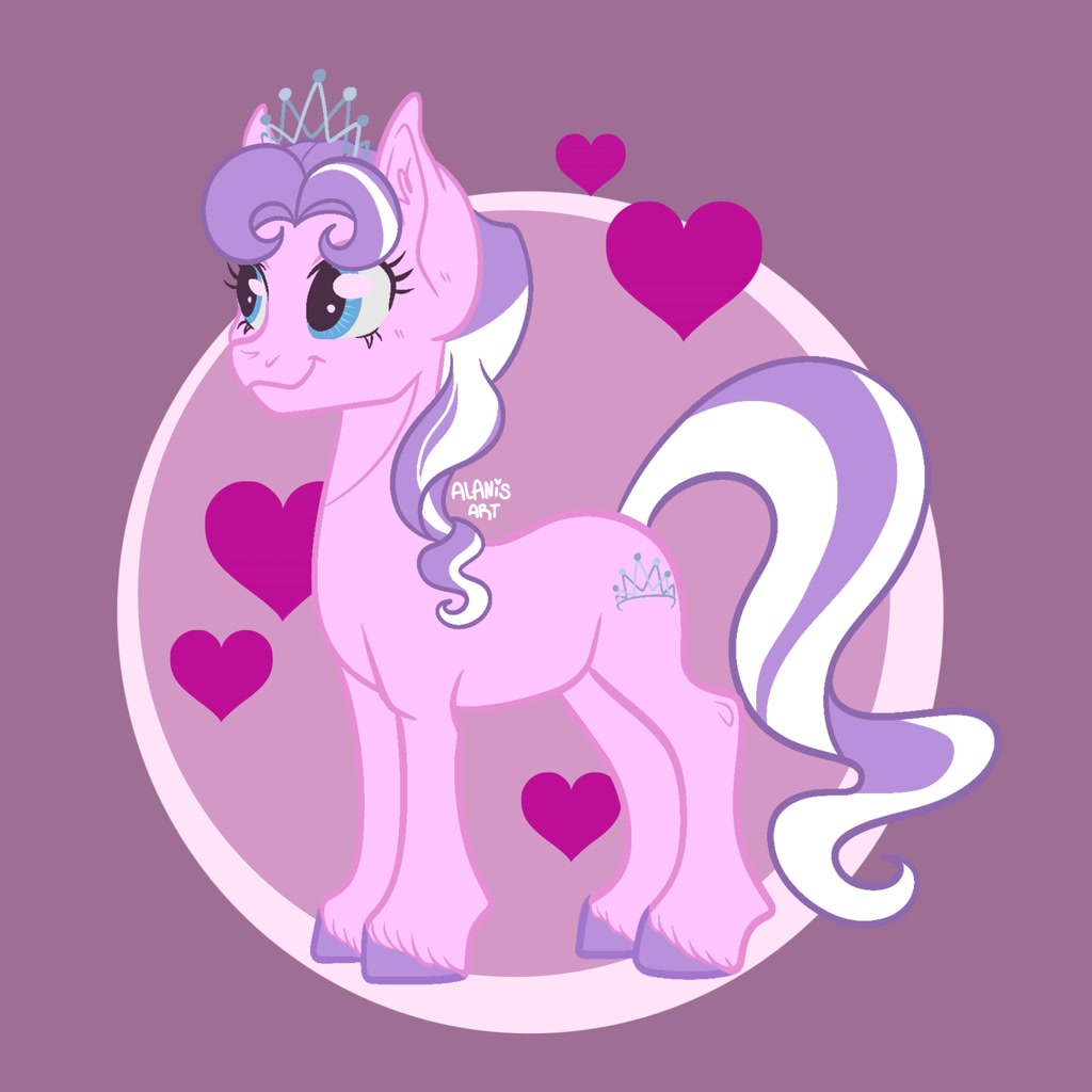 #3093619 - safe, artist:art_alanis, diamond tiara, earth pony, pony, g4 ...