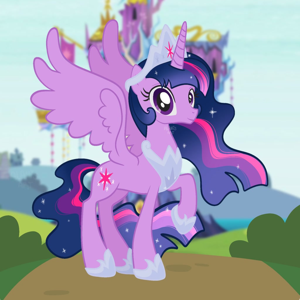 #3093630 - safe, artist:art_alanis, twilight sparkle, alicorn, pony ...