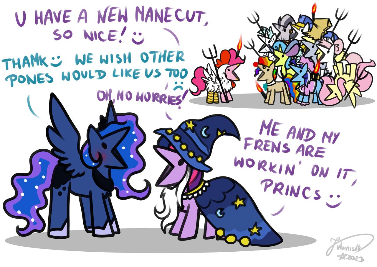 #3094231 - safe, artist:julunis14, derpy hooves, fluttershy, lemon ...