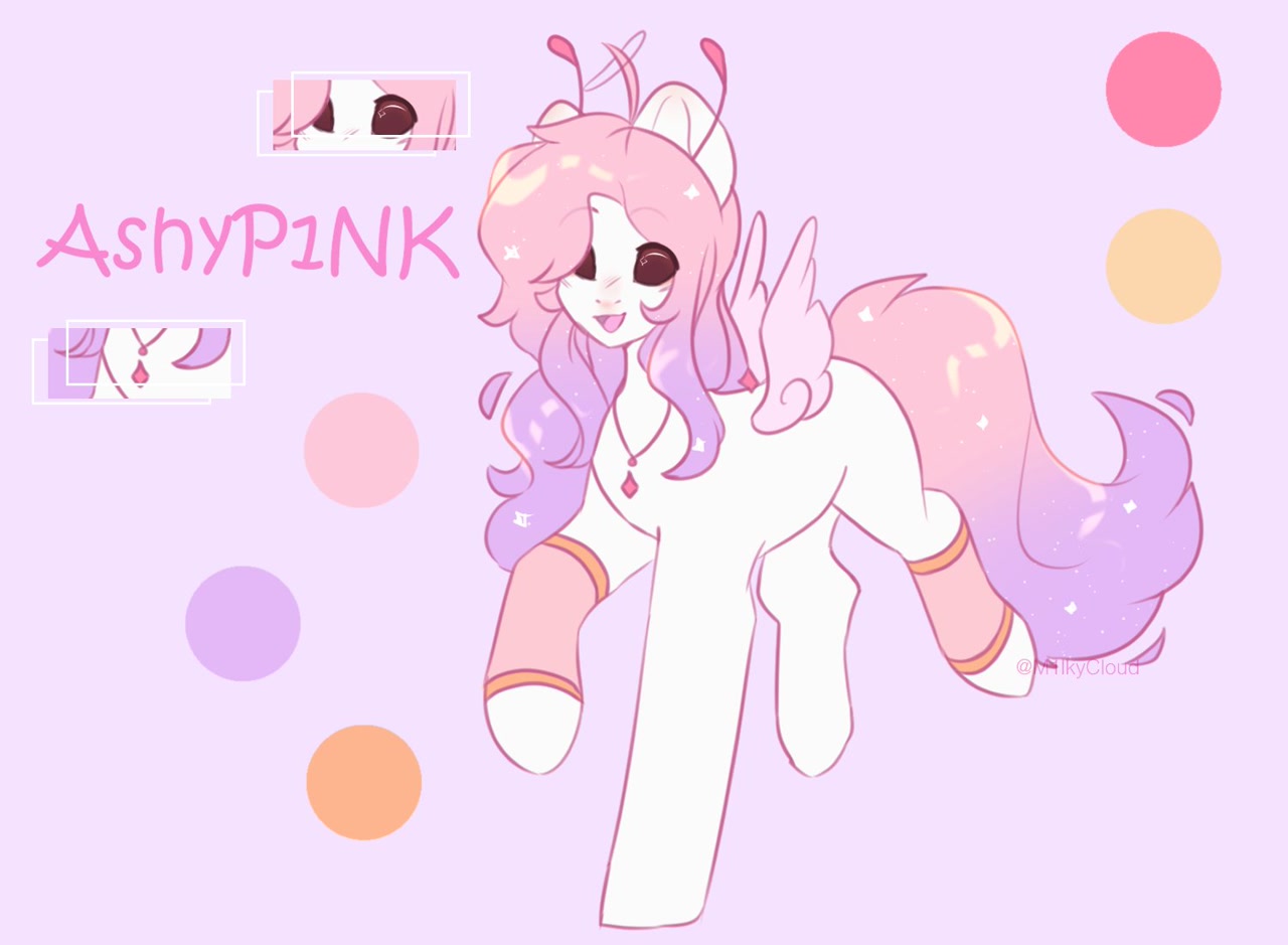 #3094748 - safe, artist:cofiiclouds, oc, oc only, oc:ashyp1nk, alien ...