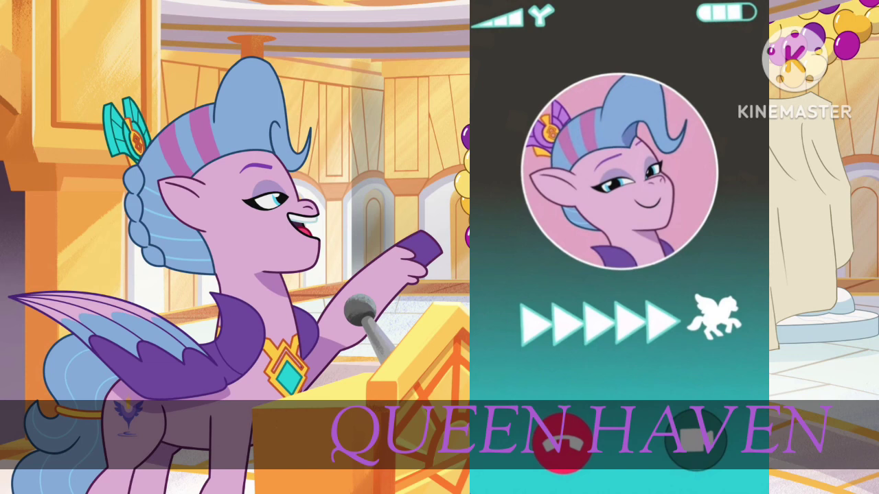 #3095131 - safe, edit, screencap, queen haven, pegasus, pony, g5, my little pony: tell your tale ...