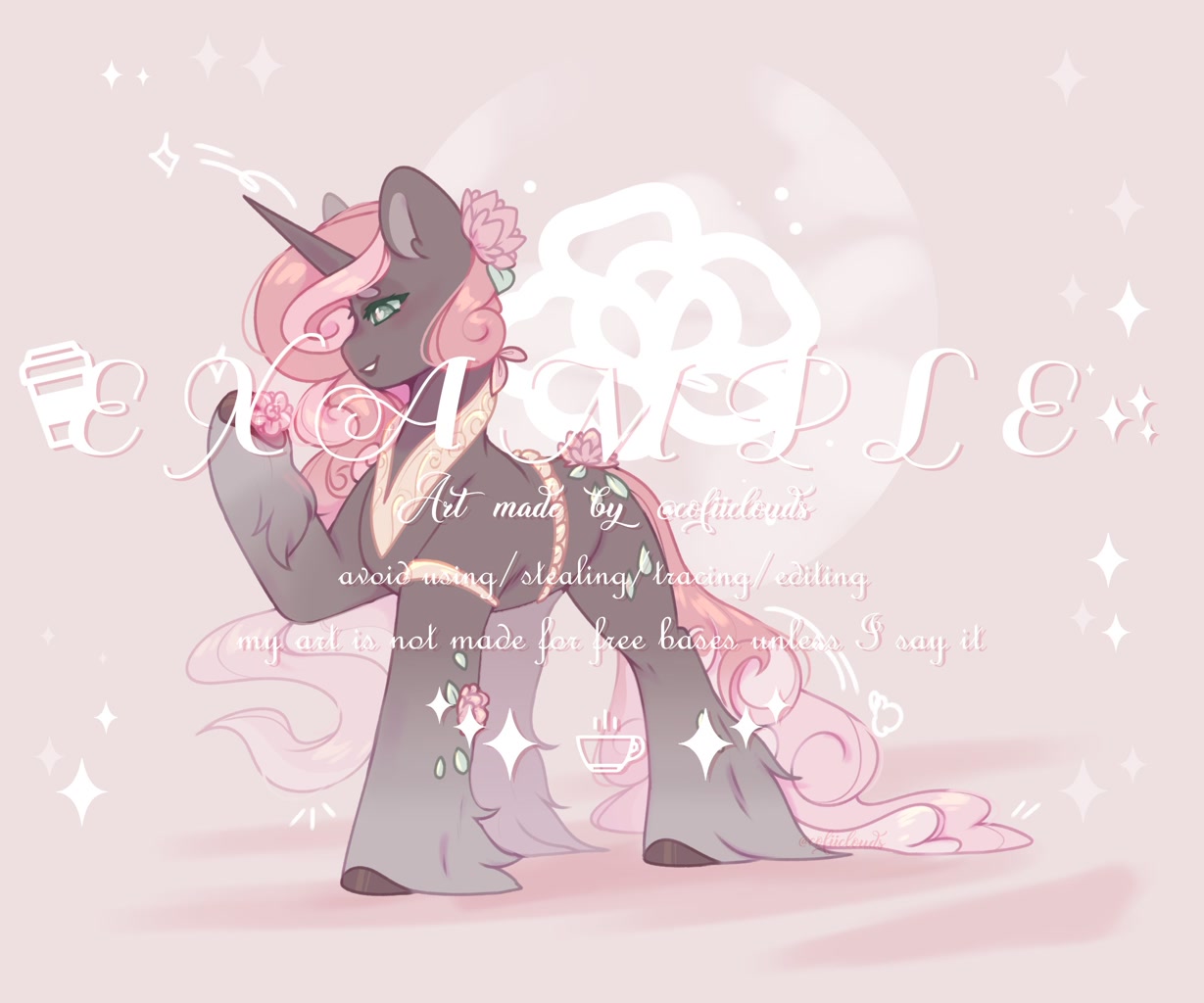 #3095211 - safe, artist:cofiiclouds, oc, oc only, pony, unicorn, simple background, solo ...