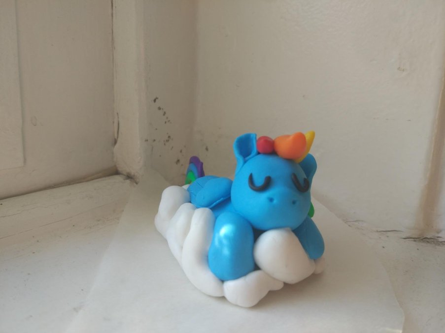 #3096203 - safe, artist:morrigun, rainbow dash, pegasus, pony, g4, clay ...