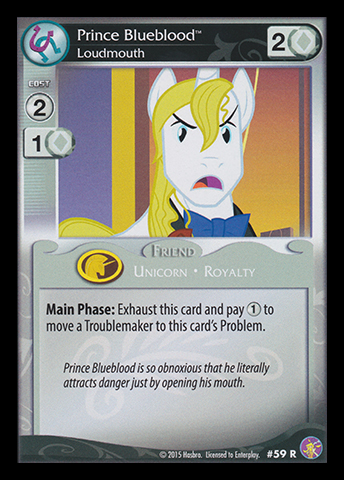 #3096292 - safe, enterplay, prince blueblood, pony, unicorn, absolute ...