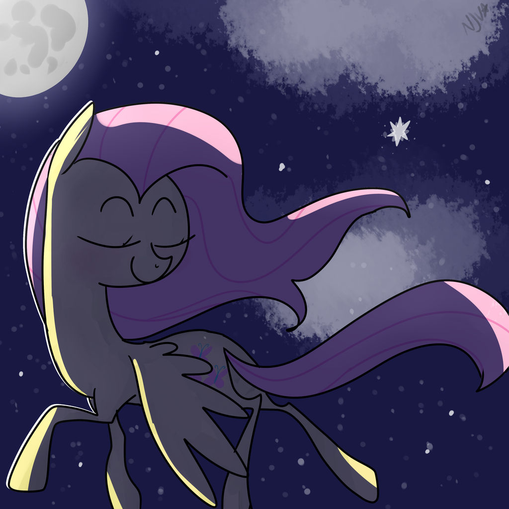 #3096856 - safe, artist:chandelurres, fluttershy, pegasus, pony, g4 ...