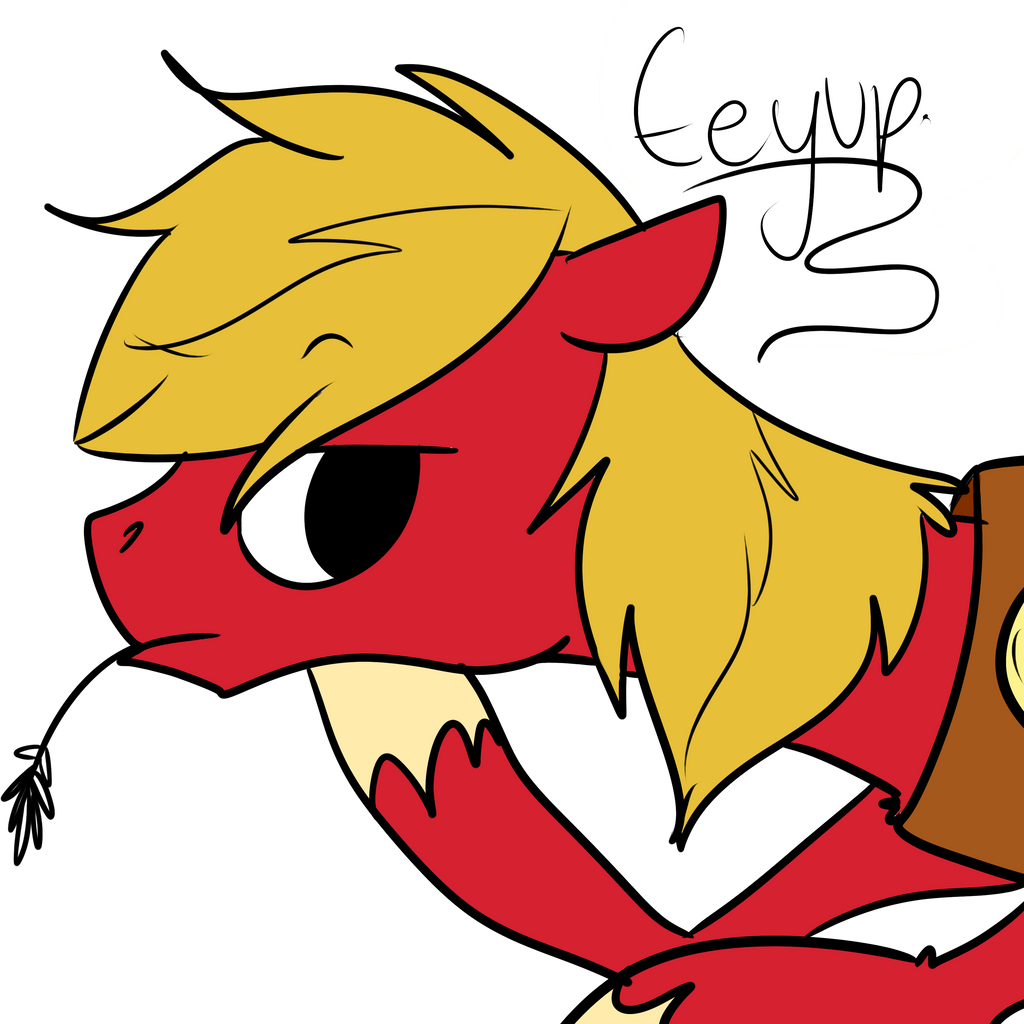 #3096896 - safe, artist:chandelurres, big macintosh, pony, eeyup, male ...