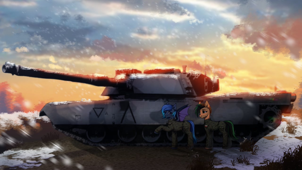 #3098018 - safe, artist:kaito_wivil, oc, oc only, bat pony, earth pony ...