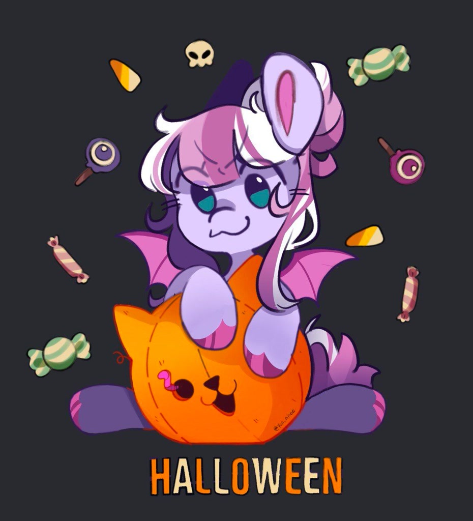 #3098483 - safe, artist:yun_nhee, oc, oc only, bat pony, pony, solo - Derpibooru