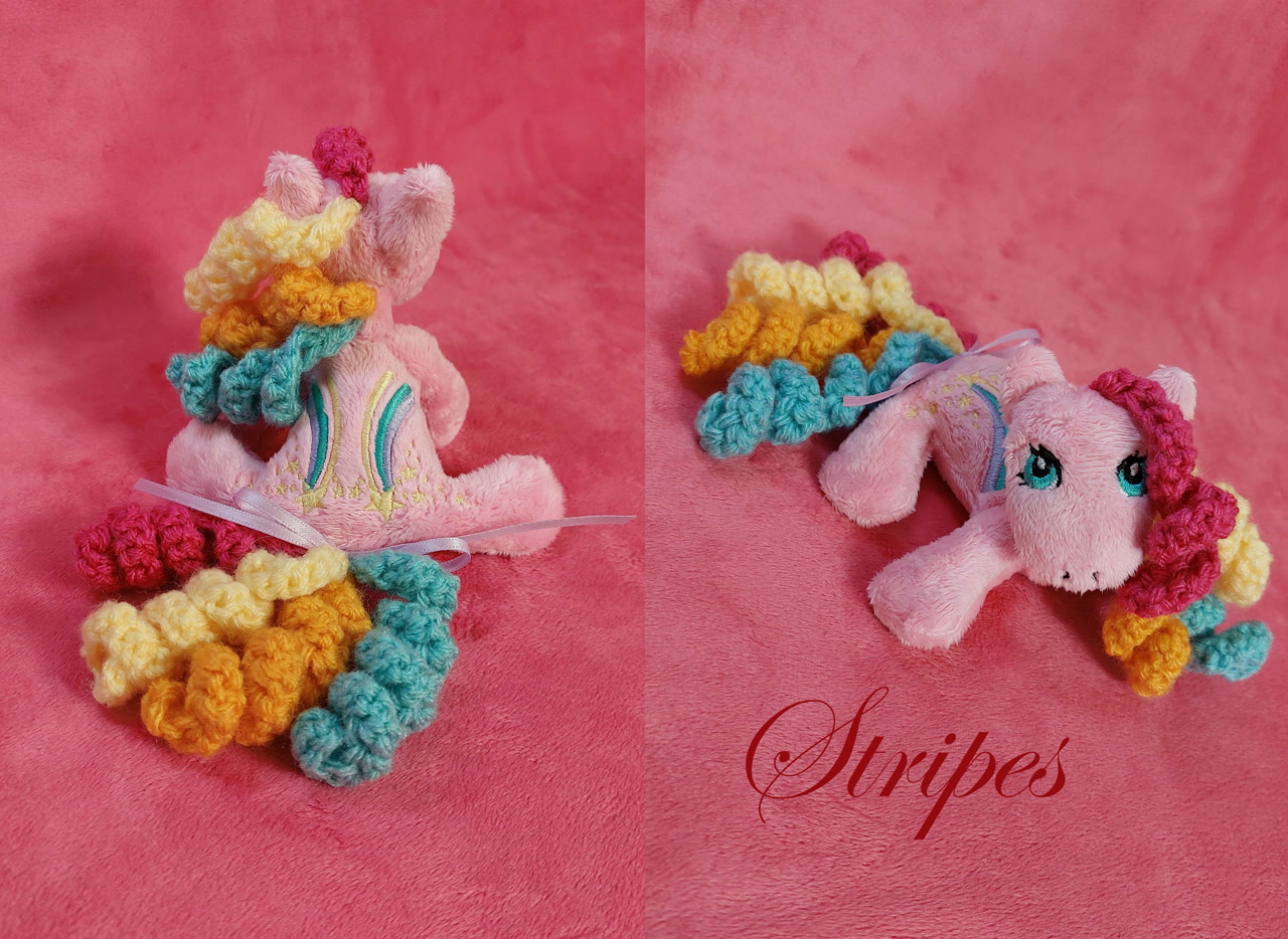 #3100531 - safe, artist:starfulstitches, stripes (g1), earth pony, pony ...