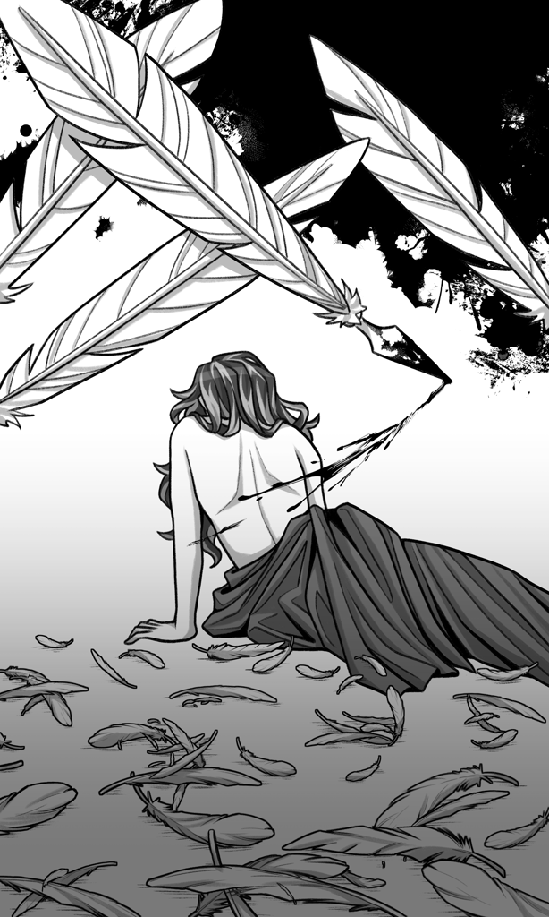 #3101138 - safe, artist:evelili, sunset shimmer, human, fanfic:the ...