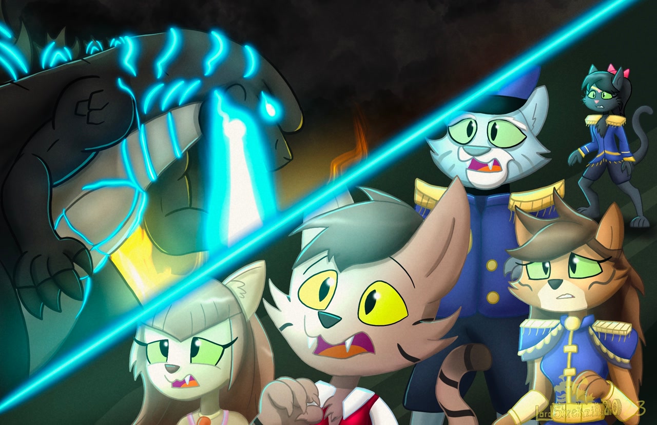 #3101410 - safe, artist:lordshrekzilla20, cerena, colonel sidewhiskers ...