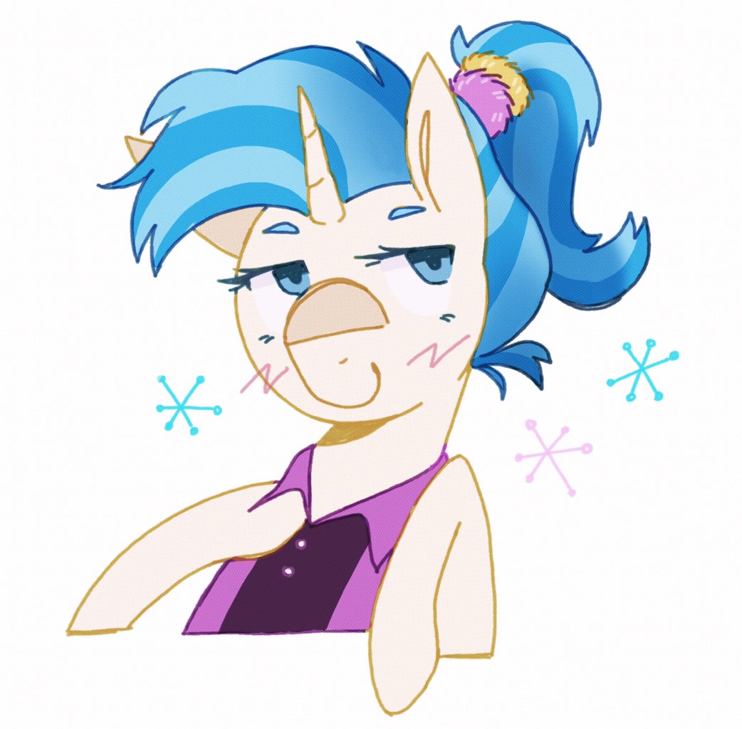 #3101716 - safe, artist:cerealcowboy1, allie way, pony, unicorn, g4 ...