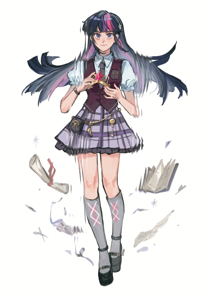 #3101853 - safe, artist:leiyezhongma1, part of a set, twilight sparkle ...