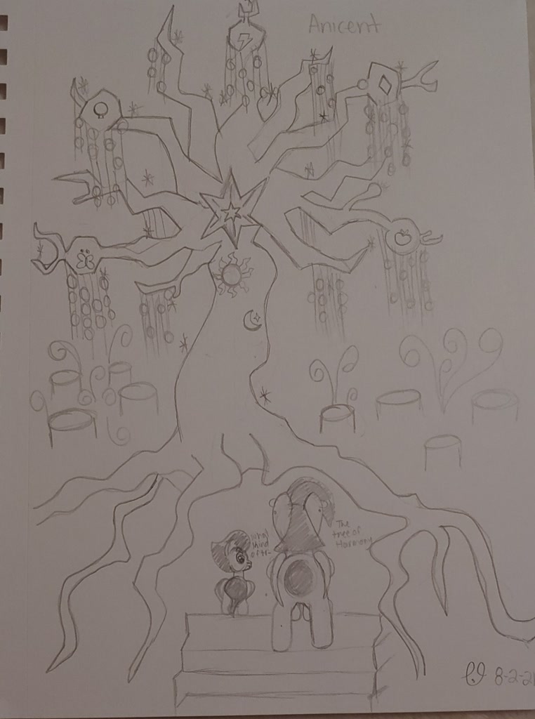 #3101978 - safe, artist:chresureangelchan, tree of harmony, pegasus ...