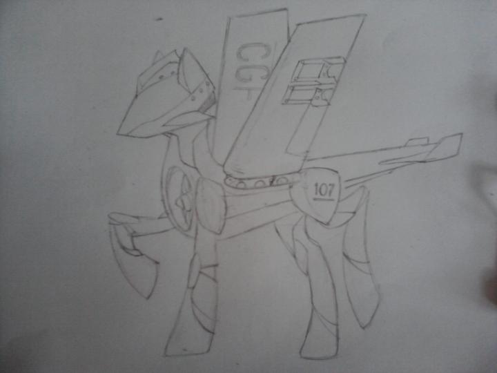 #3102270 - safe, oc, oc only, original species, plane pony, pony, robot ...