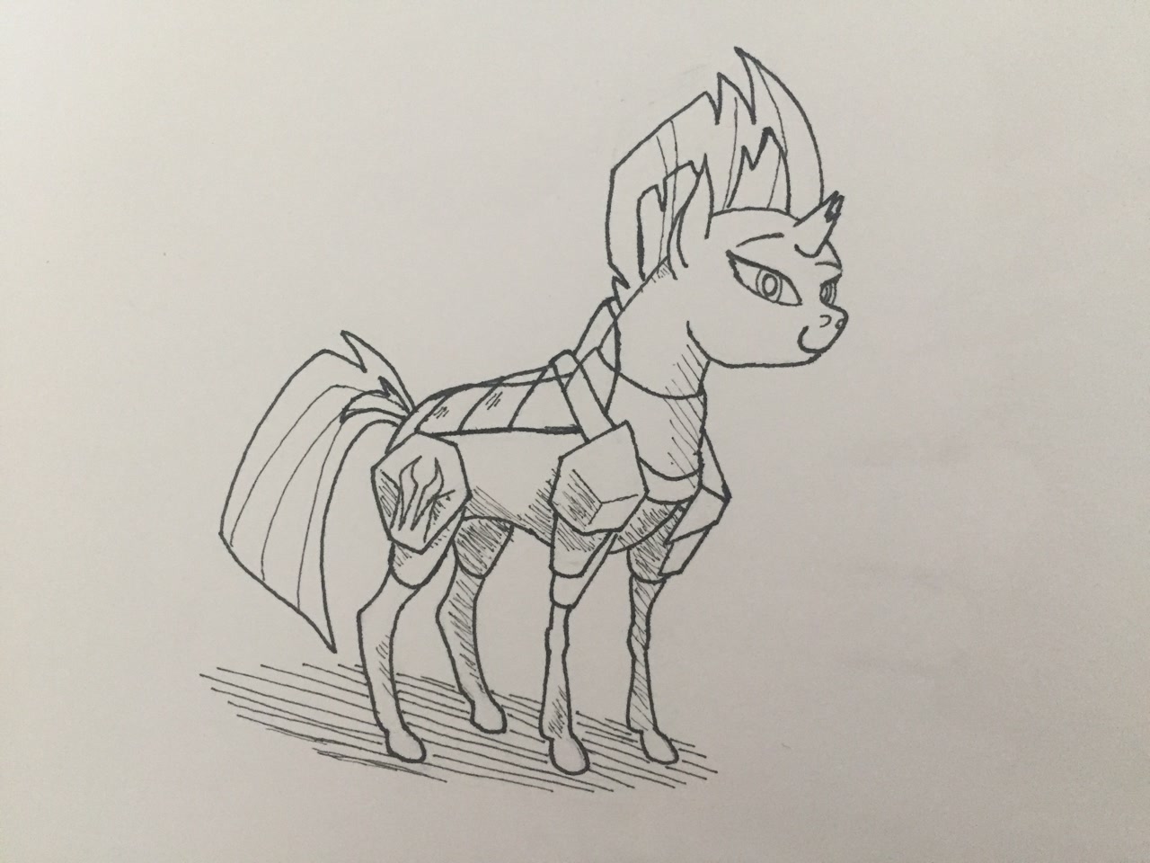 #3102939 - safe, artist:anxiouspon, tempest shadow, pony, unicorn ...