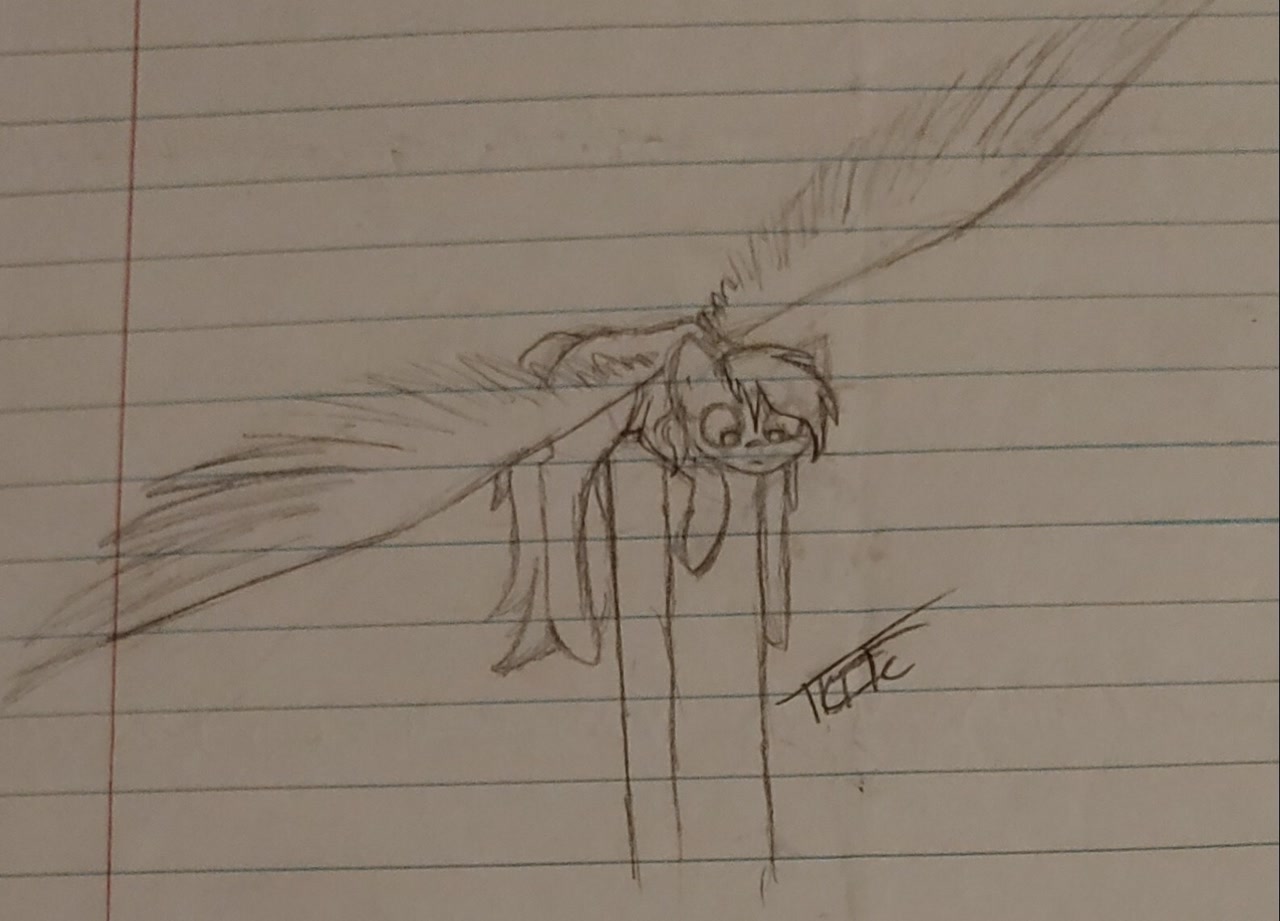 #3103300 - safe, artist:those kids in the corner, rainbow dash, pony ...