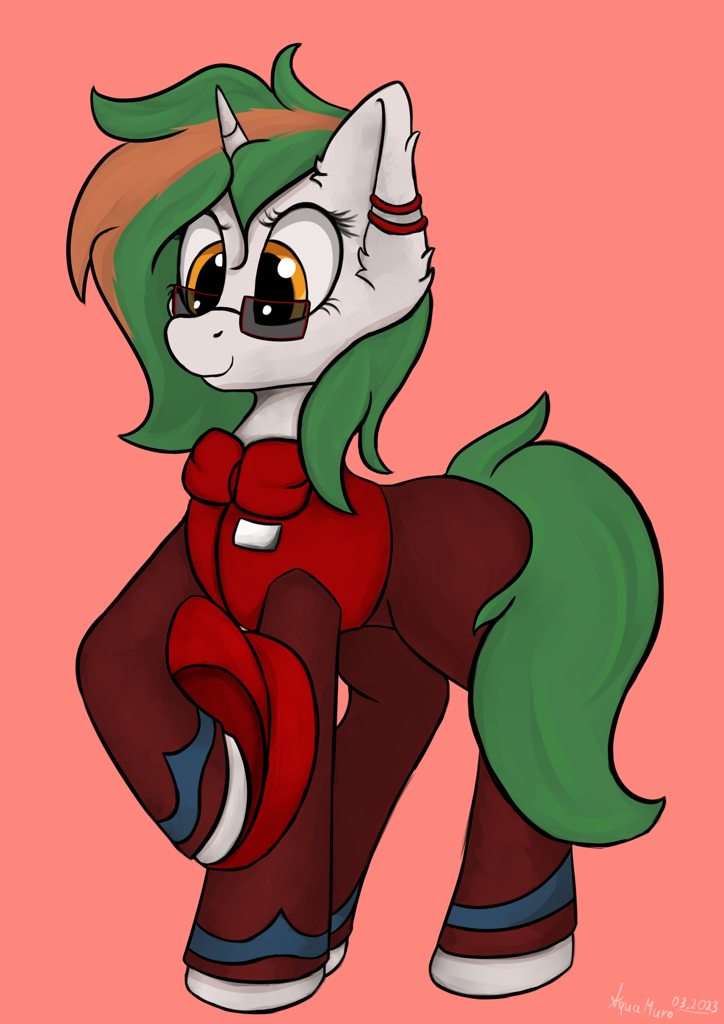 #3103648 - safe, artist:aquamuro, part of a set, oc, oc only, oc:circle spark, pony, unicorn ...