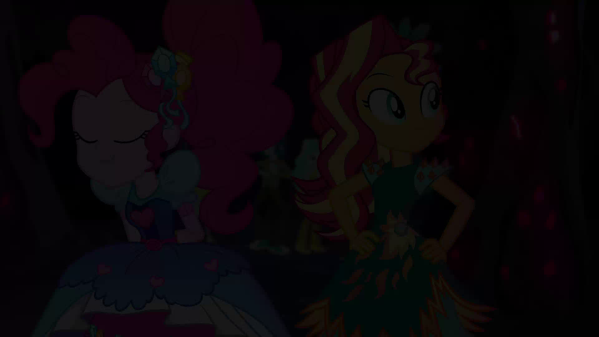 #3104012 - safe, edit, edited screencap, screencap, pinkie pie, sunset ...