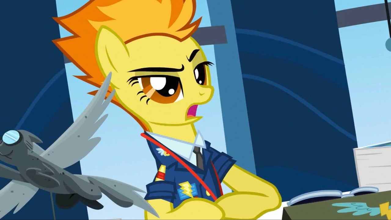 #3117580 - safe, screencap, spitfire, pegasus, pony, g4, wonderbolts ...