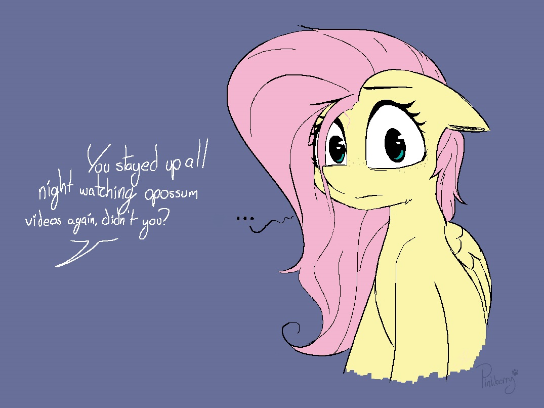 #3123323 - safe, artist:pinkberry, fluttershy, pegasus, pony, g4 ...