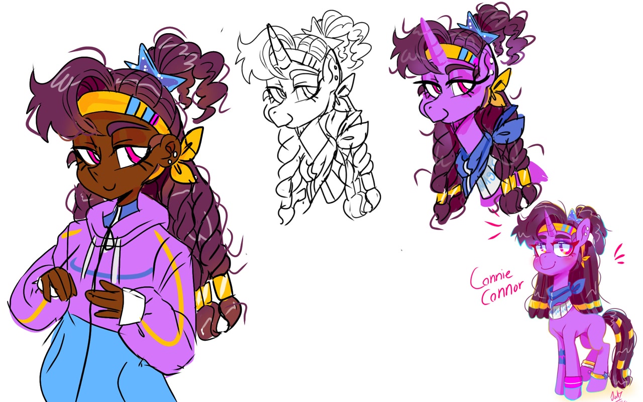 #3124551 - safe, artist:jully-park, oc, oc only, oc:connie connor ...