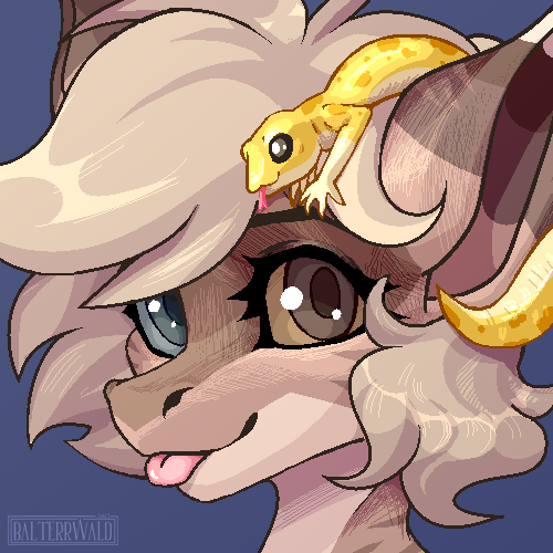 #3124626 - safe, artist:balterrwald, oc, oc only, oc:amoo, gecko, leopard gecko, lizard, pegasus ...