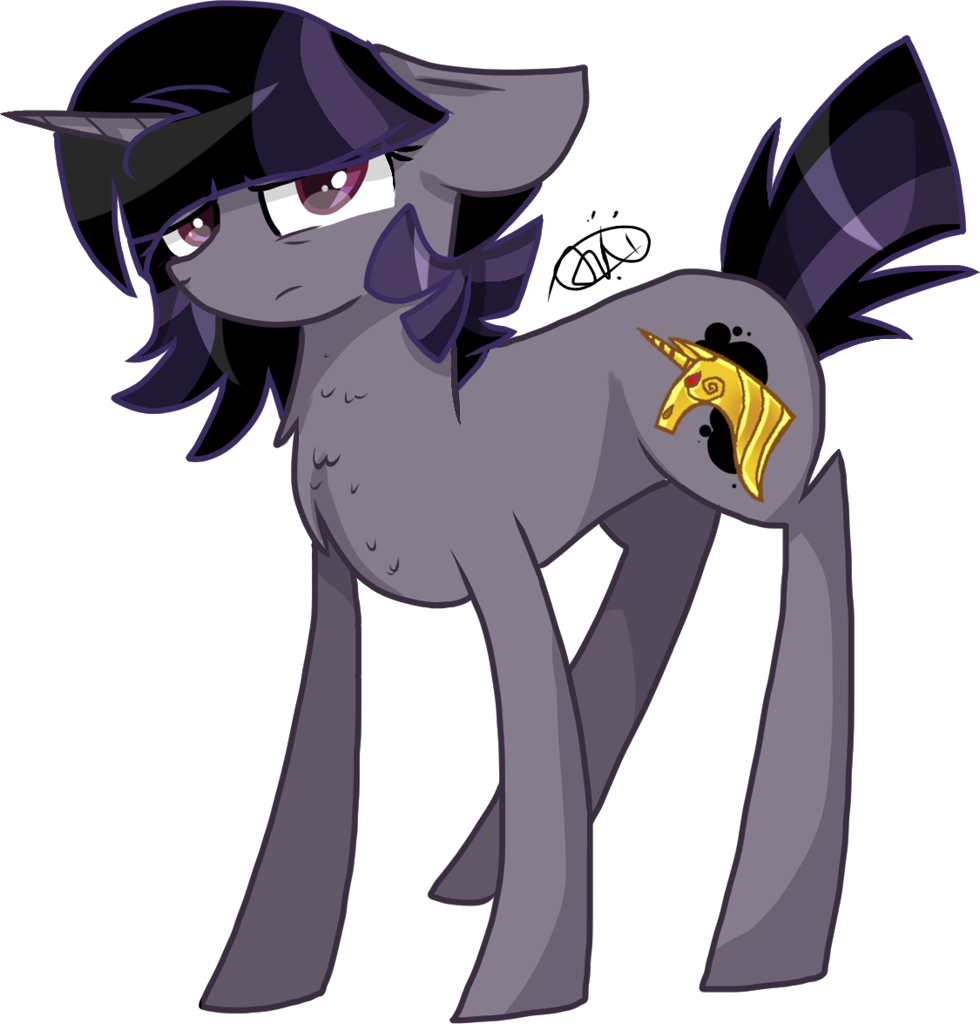 #3125077 - safe, artist:gallantserver, oc, oc only, oc:iris lock, pony, unicorn, female, mare ...