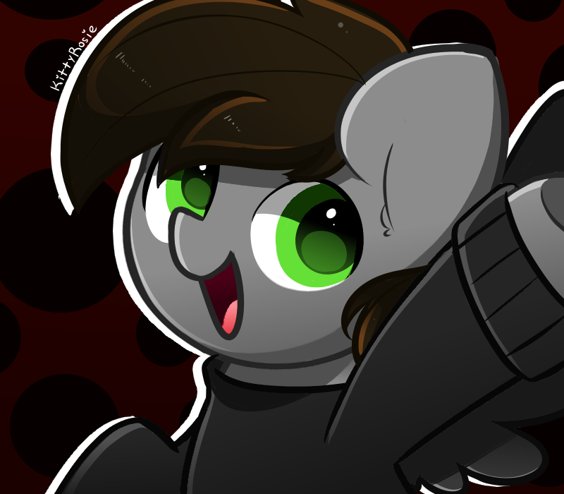 #3125929 - safe, artist:kittyrosie, oc, oc only, pegasus, pony, clothes ...