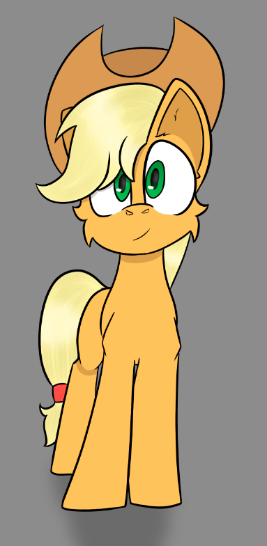 #3126476 - safe, artist:cotarsis, applejack, earth pony, pony, g4 ...