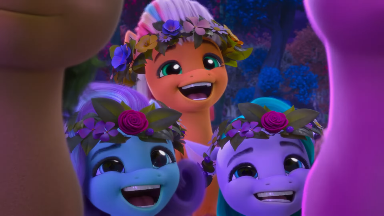 #3126490 - safe, screencap, glory (g5), peach fizz, seashell (g5), earth pony, pegasus, pony ...