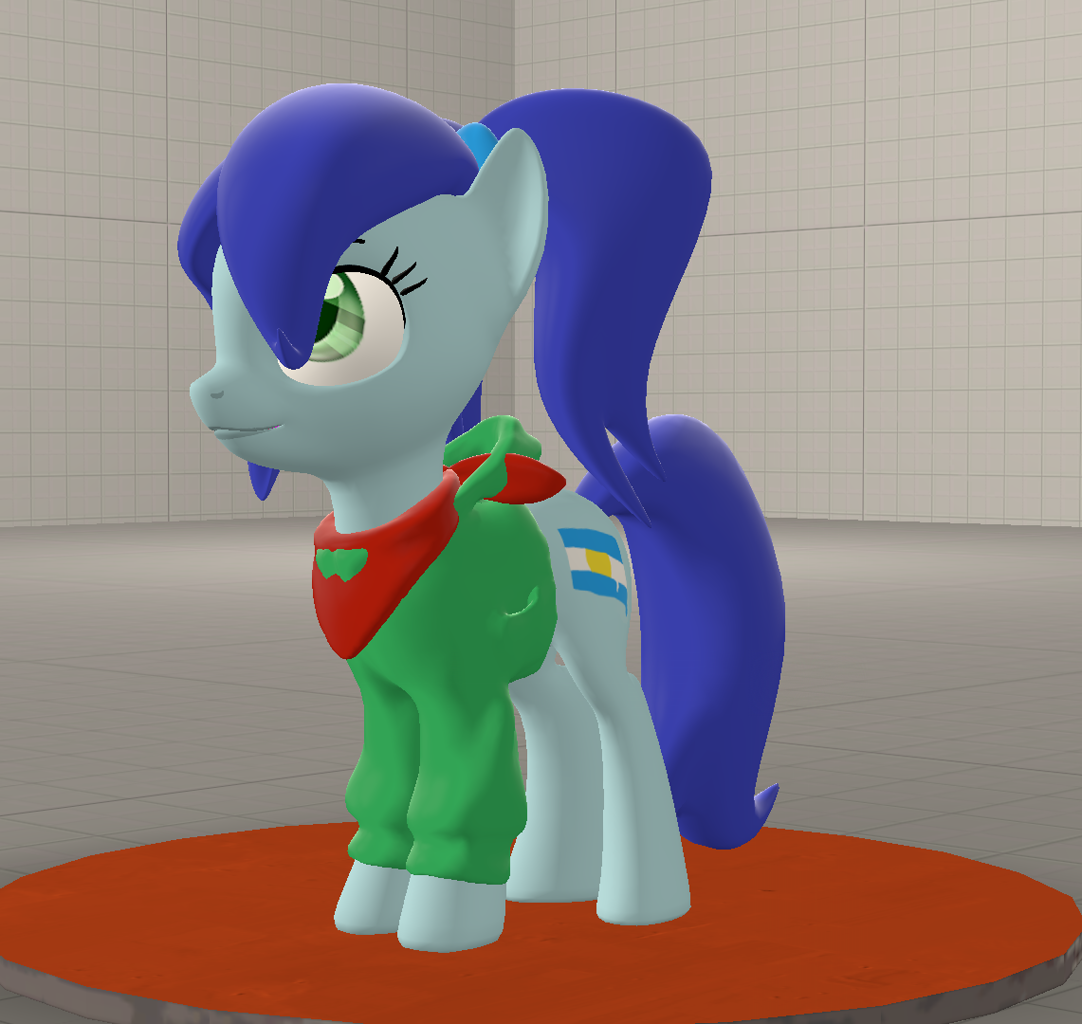 #3126701 - safe, artist:gradiusfanatic, oc, oc only, oc:sunrise heaven, earth pony, pony, 3d ...