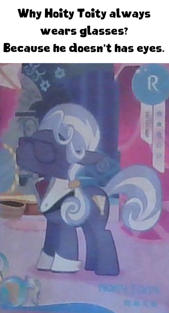 #3126776 - safe, hoity toity, earth pony, pony, g4, official, caption ...