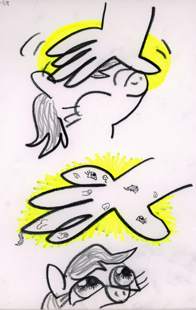 #3127023 - safe, artist:ja0822ck, oc, human, pony, dirty, ears, eye ...