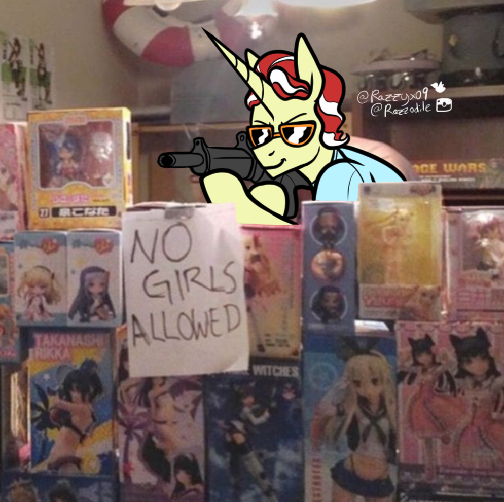 #3127258 - safe, artist:razzy, flim, pony, unicorn, g4, anime, figure ...