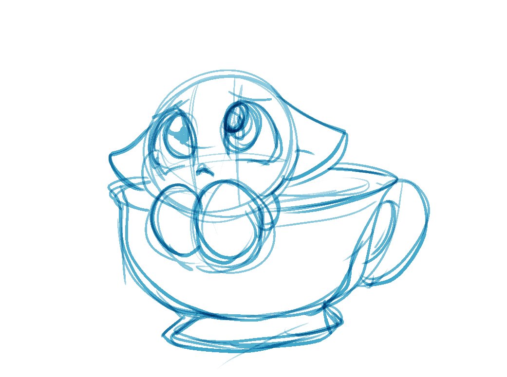 #3127328 - safe, artist:zutcha, pony, cup, cup of pony, floppy ears ...