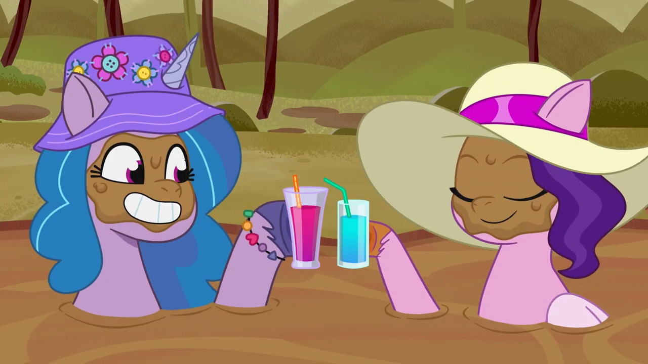 #3127448 - safe, screencap, izzy moonbow, pipp petals, pegasus, pony ...