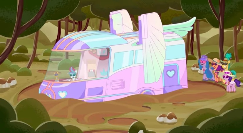 #3127488 - safe, screencap, hitch trailblazer, izzy moonbow, pipp ...